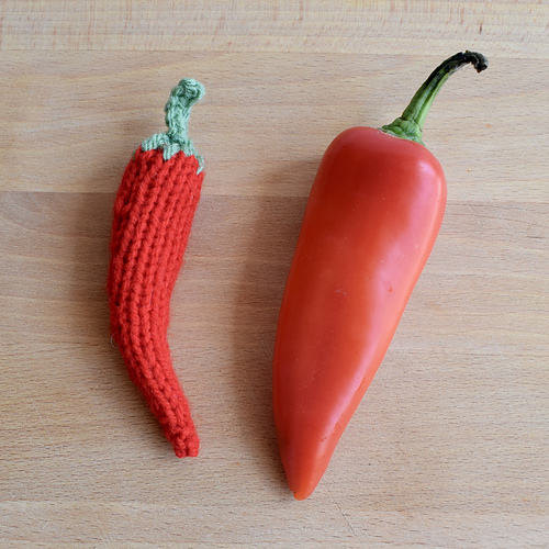 Ravelry: Chilli Pepper pattern by Amanda Berry