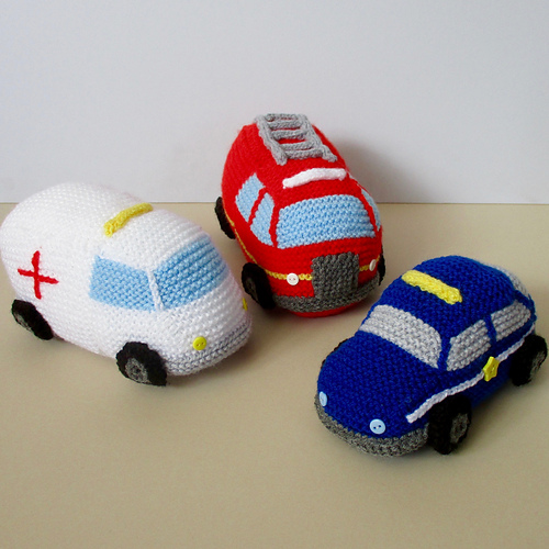 Ravelry: Emergency Vehicles pattern by Amanda Berry
