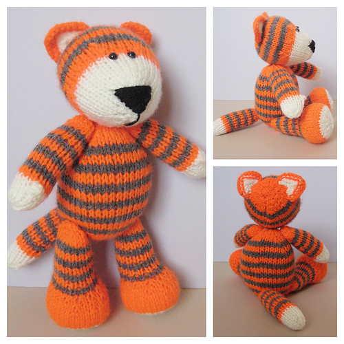 Ravelry: Toby the Tiger pattern by Amanda Berry