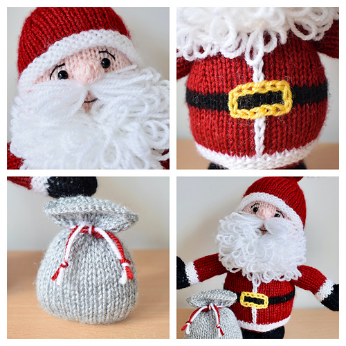 Ravelry: Cuddly Santa Toy pattern by Amanda Berry