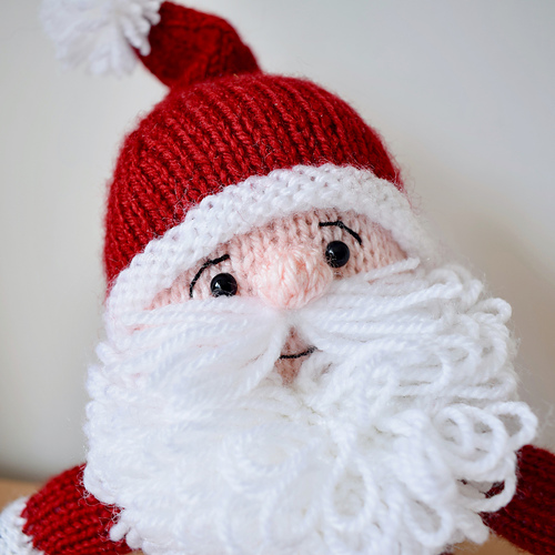 Ravelry: Cuddly Santa Toy pattern by Amanda Berry