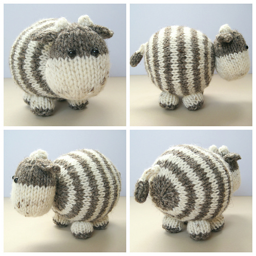 Ravelry: Bramble Goat and Chestnut Cow pattern by Amanda Berry