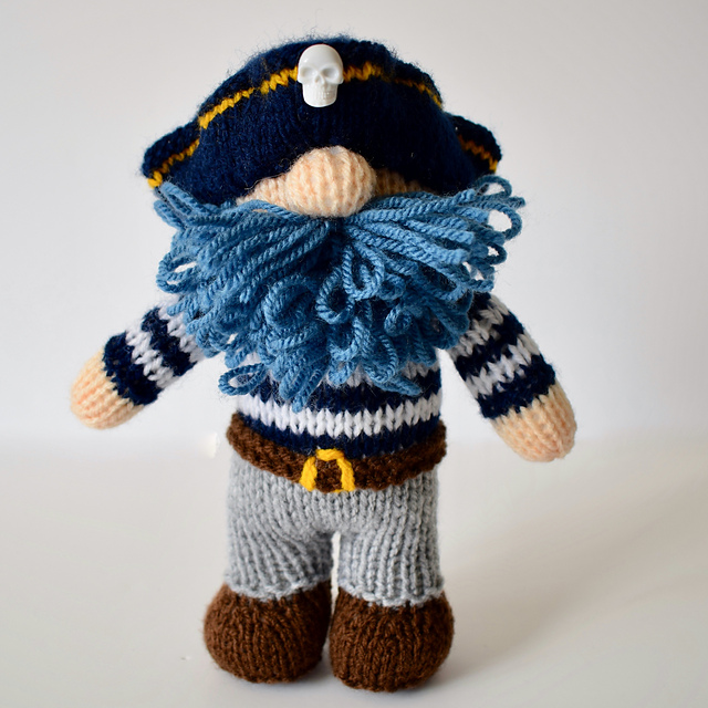 Ravelry: Captain Bluebeard pattern by Amanda Berry
