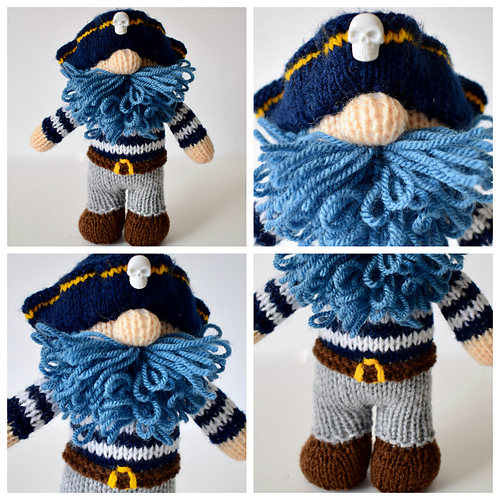 Ravelry: Captain Bluebeard pattern by Amanda Berry