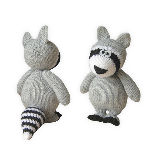 Ravelry: Ricky the Raccoon pattern by Amanda Berry