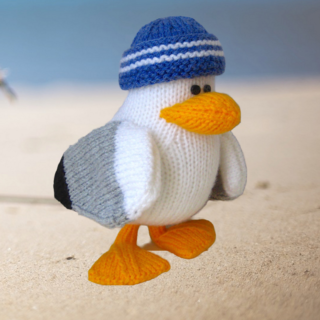 Ravelry: Sid the Seagull pattern by Amanda Berry