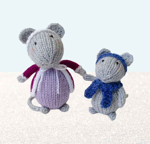 Ravelry: Festive Mice pattern by Amanda Berry