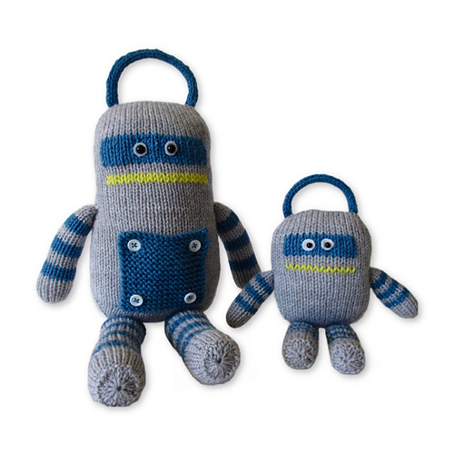 Ravelry: Robots pattern by Amanda Berry