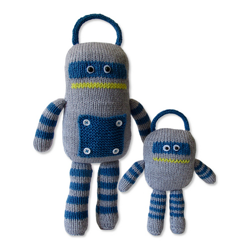 Ravelry: Robots pattern by Amanda Berry