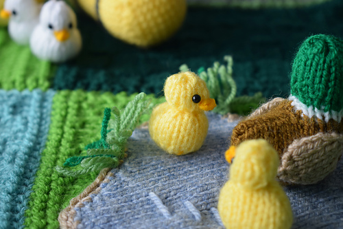 Ravelry: Patchwork Farm Playset pattern by Amanda Berry