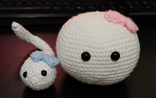 Ravelry: Egg and Sperm pattern by Stephanie T