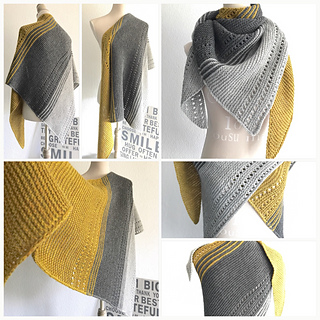 Ravelry: flykati's Gryer Shawl - Testknit