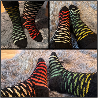 Ravelry: flykati's Painting Bricks Socks