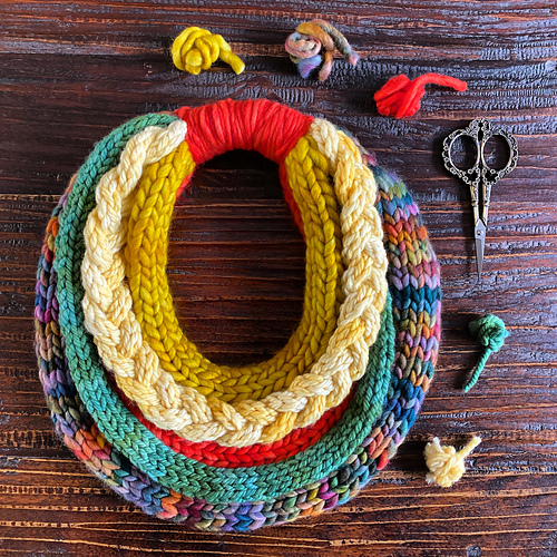 Ravelry: Cozy Cord Cowl pattern by flynnknit