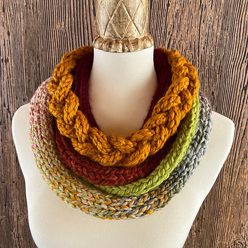 Ravelry: Cozy Cord Cowl pattern by flynnknit
