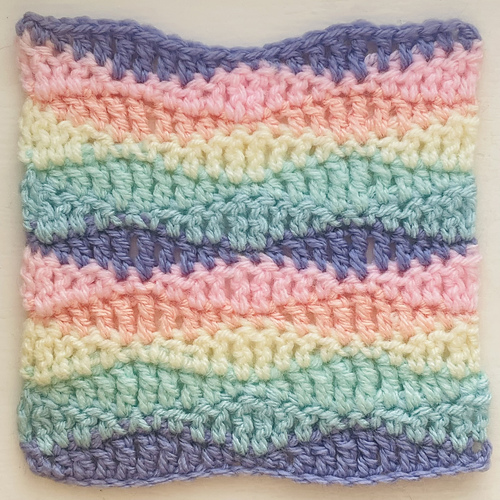 Ravelry: Rolling Waves Granny Square pattern by Forest Threads