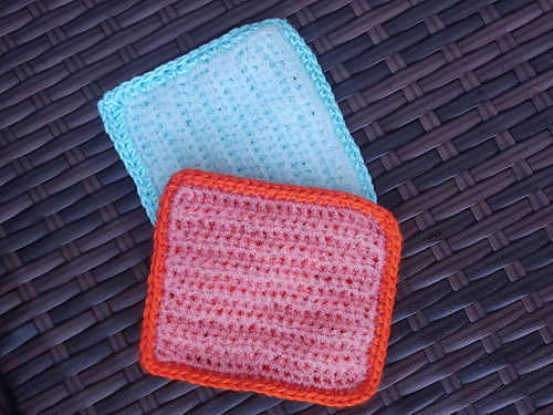 Ravelry: Square Scrubbie pattern by Susanna Biaye