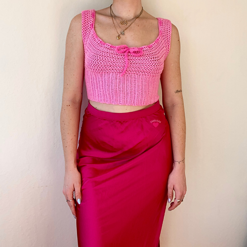 Ravelry: Ballerina Crop Top pattern by Lily Foucault