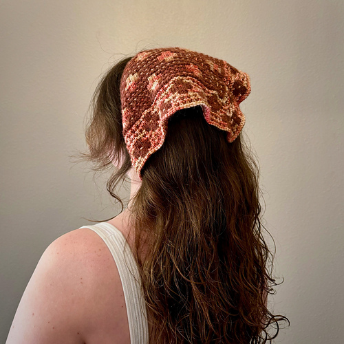Pressed Flowers Kerchief : r/knitting