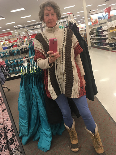 Ravelry: The Branwyn Poncho pattern by Whitman's Weaves