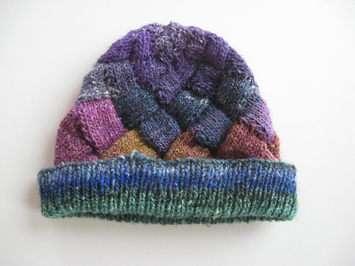 Ravelry: Lady's Entrelac Hat pattern by Sarah Bradberry