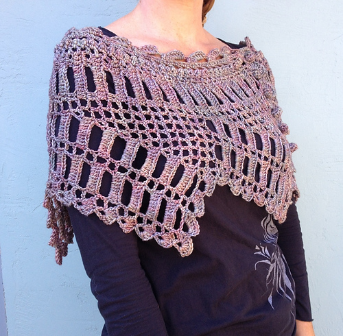 Ravelry: Jagged Edge Shoulder Wrap pattern by Joyce D. Lewis
