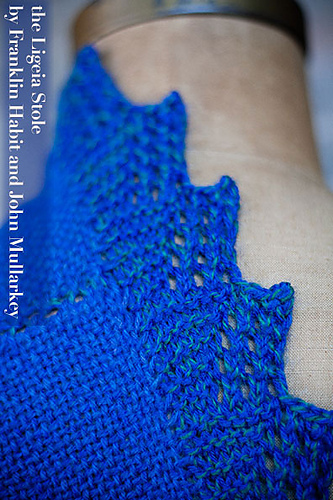 Ravelry: Ligeia Stole pattern by Franklin Habit