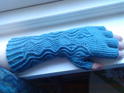 Ravelry: Hands of Blue pattern by Lucy Hague