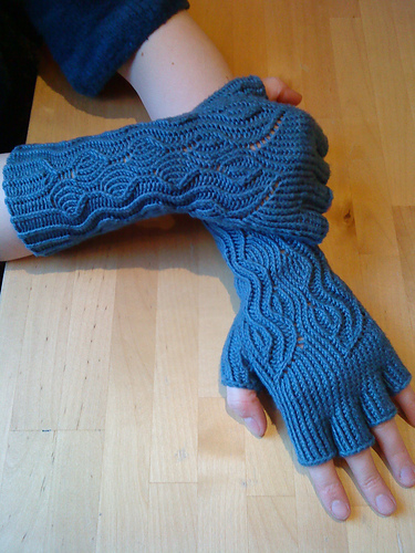 Ravelry: Hands of Blue pattern by Lucy Hague