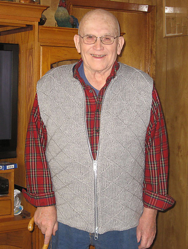 Ravelry: His Quilted Vest pattern by Kim Wagner