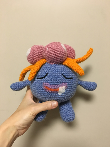 Ravelry: Gloom from Pokemon pattern by Cindy Tran