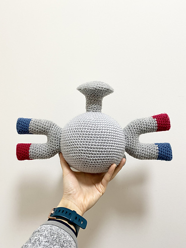 Ravelry: Magnemite from Pokemon pattern by Cindy Tran