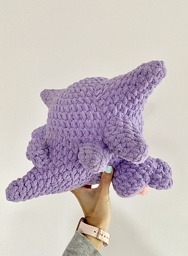 Ravelry: Cuddly Haunter from Pokemon pattern by Cindy Tran