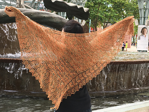 Ravelry: Awakening Shawl pattern by Anne-Lise Maigaard