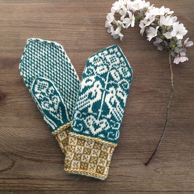 Ravelry: fun9's Birds Mittens