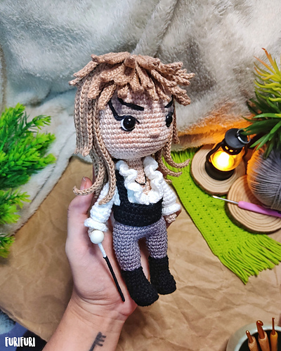 Ravelry: Jareth Amigurumi pattern by Ana Karolina Ramalho