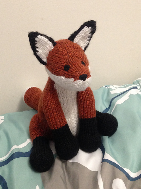 Ravelry: Hendrix the Red Fox pattern by Cat and the Fiddle Yarnworks