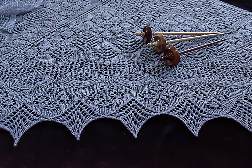 Ravelry: Woodland Glen Shawl pattern by Denise Bartels