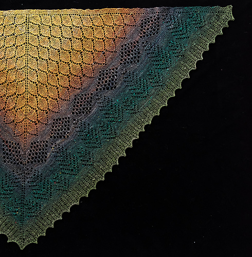 Ravelry: Porcupine Island Shawl pattern by Denise Bartels