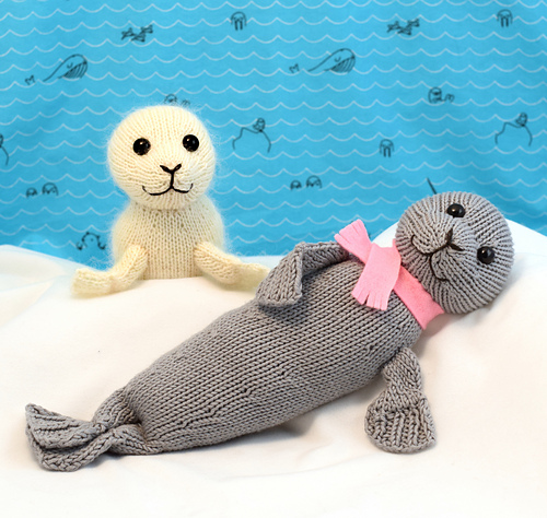 Ravelry: Silky Seal pattern by Barbara Prime