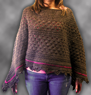 Ravelry: Wool Mountain Poncho pattern by Gabrielle Bove