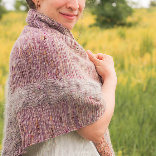Ravelry: Beloved Roots Fade Shawl pattern by Gabrielle Vézina