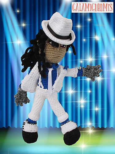 Ravelry: Michael Jackson Amigurumi pattern by Gala Rebes