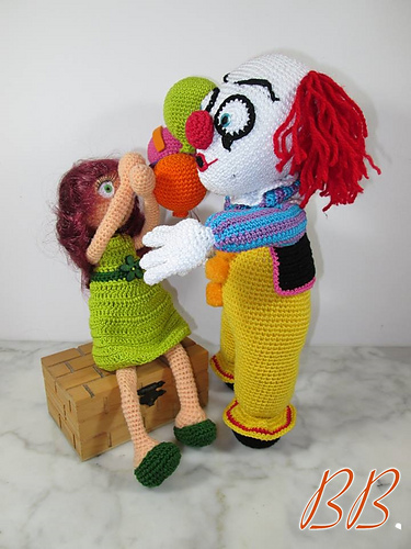 Ravelry: Pennywise The Bad Clown pattern by Bárbara Benítez