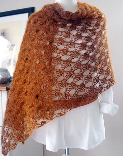 Ravelry: kasztanowy szal pattern by galeria splot