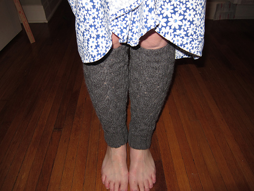 Ravelry: Atarimae Legwarmers pattern by Claudia Eisenkolb