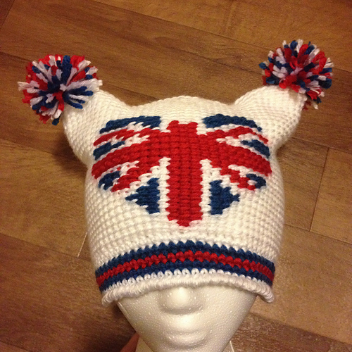Ravelry: Graphed Beanie - 1D and Union Jack Heart pattern by Sick 'Lil ...