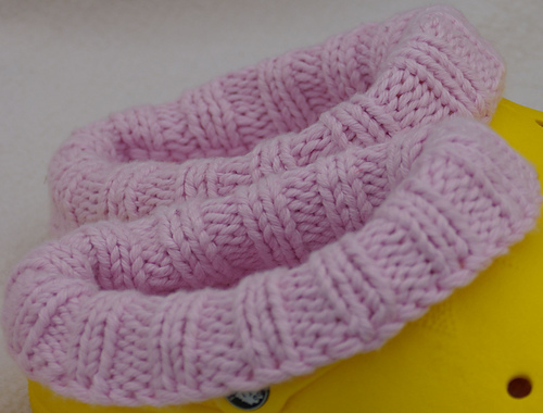 Ravelry: Krock Socks - liners for plastic clogs pattern by Gari Lynn