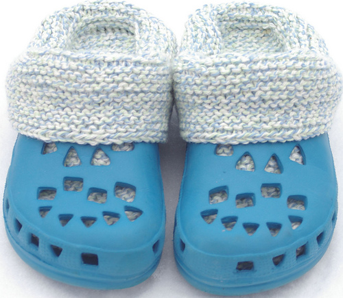 Ravelry: Krock Socks - Plastic Clog Liners pattern by Gari Lynn