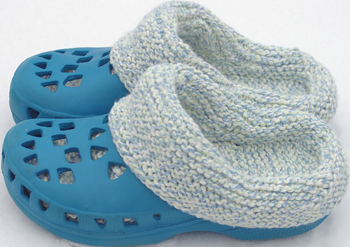 Ravelry: Krock Socks - Plastic Clog Liners pattern by Gari Lynn